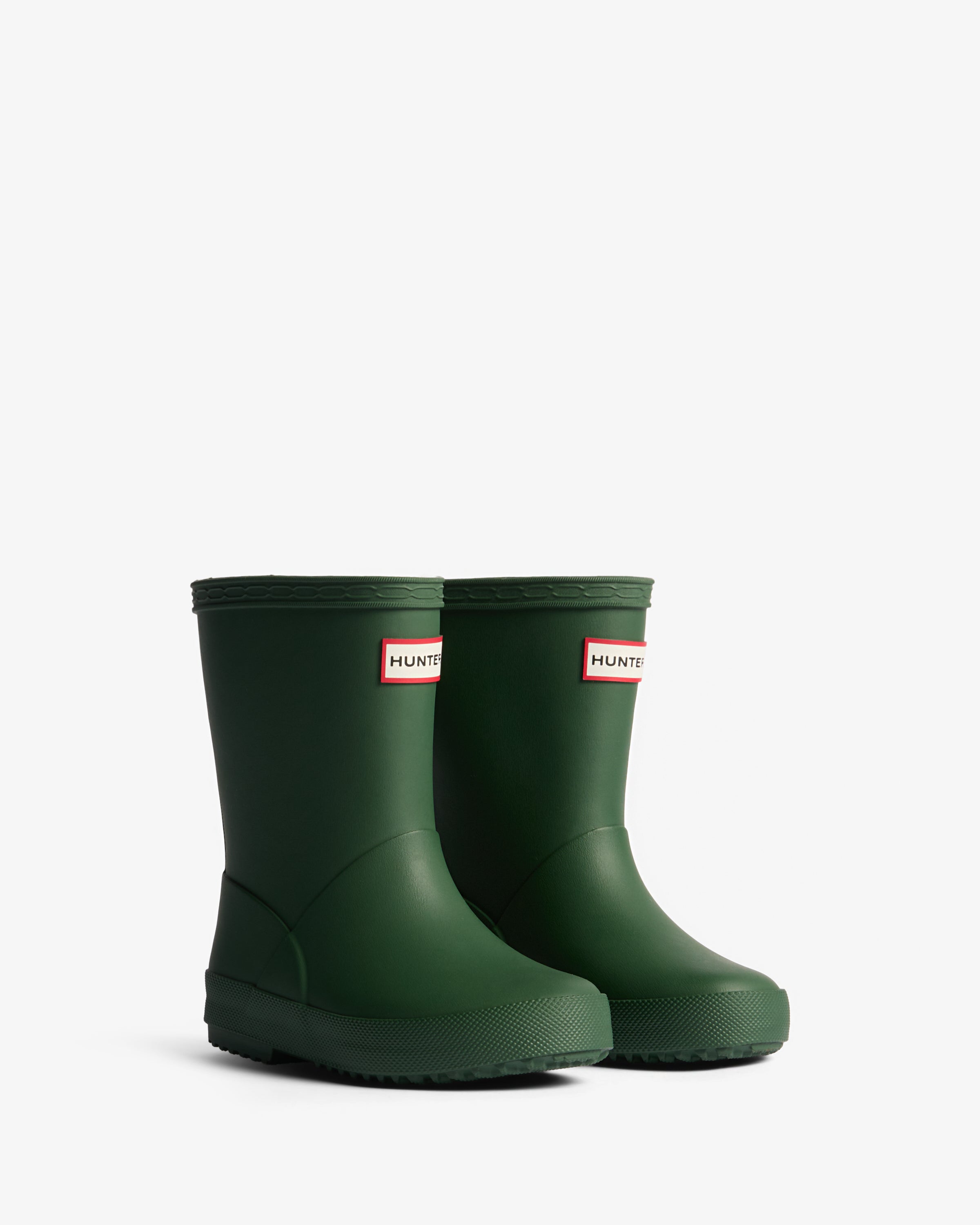 Hunter Boots Kids First Insulated Classic Rain Boot Hunter Green ...